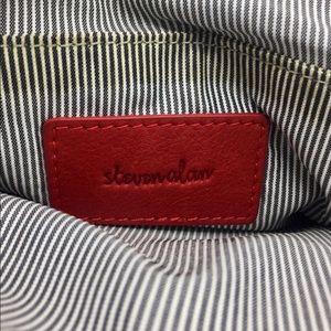 Steven Alan Bags | Steven Alan Red Leather Crossbody Bag | Poshmark